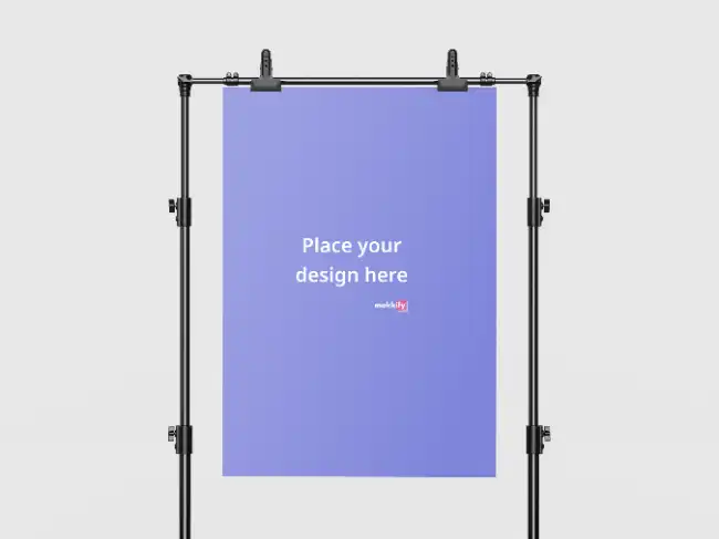 Hanging Poster Design Free Mockup | Mokkify